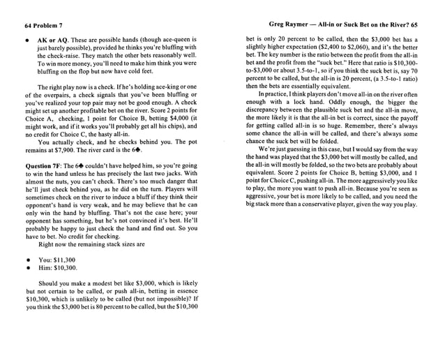 Dan Harrington Harrington On Holdem Volume 3 | PDF