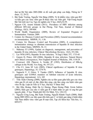 Danh gia dap ung tao khang the doi voi vac xin phong viem gan b o tre | DOCX