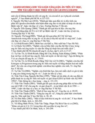 Danh gia hieu qua dieu tri phac do gemcitabine carboplatin tren benh nhan ung thu vu | PDF