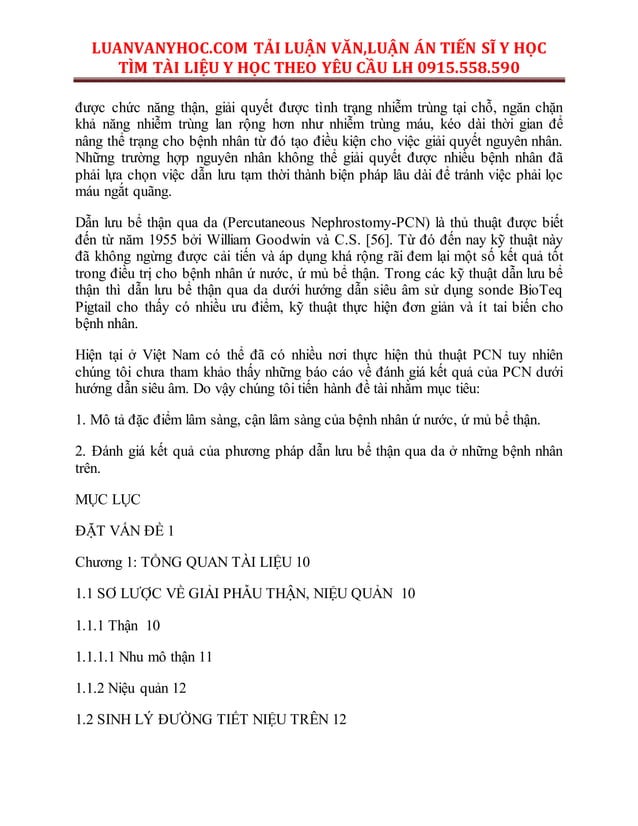 Danh gia ket qua cua phuong phap dan luu be than qua da | PDF