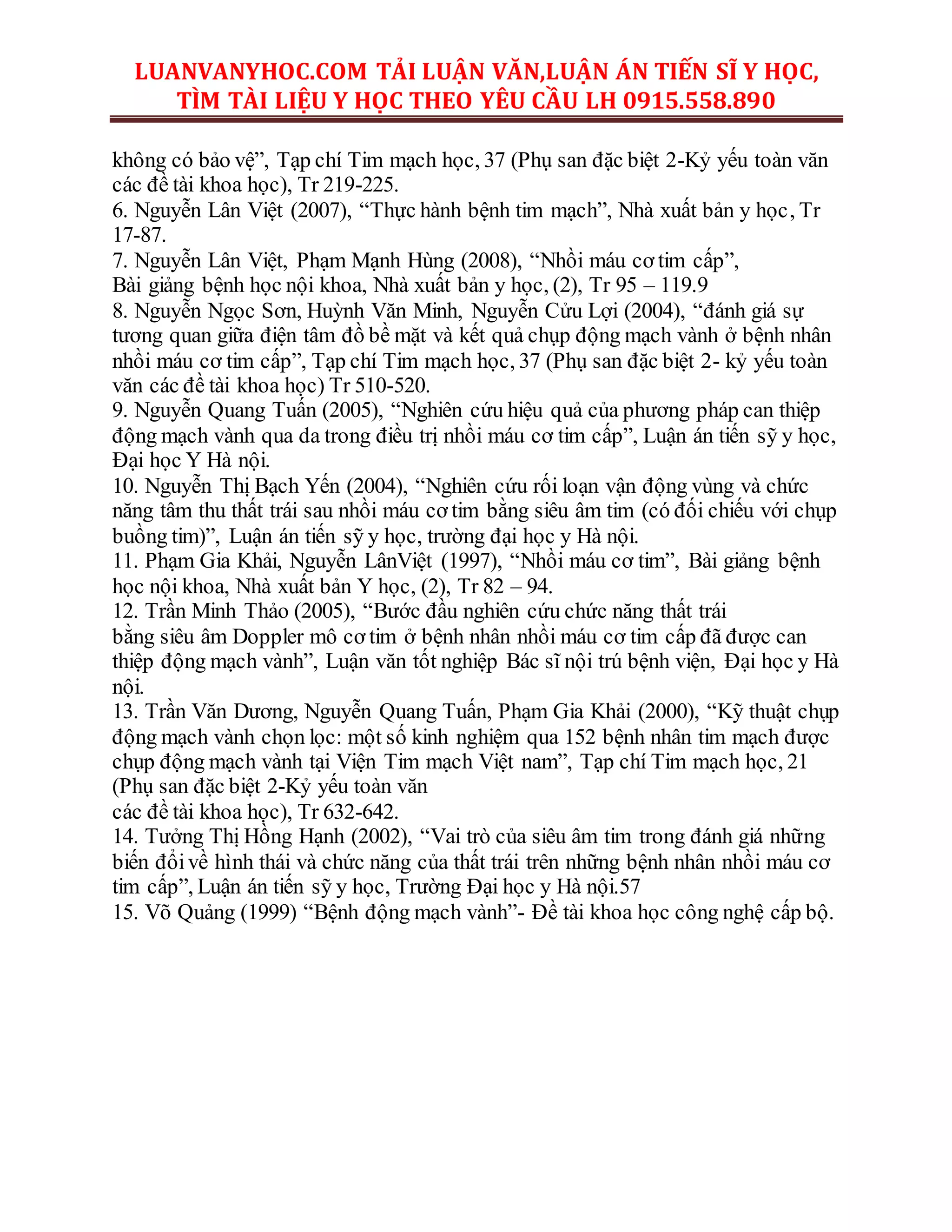 Danh gia ket qua som cua phuong phap can thiep dong mach vanh qua da | PDF