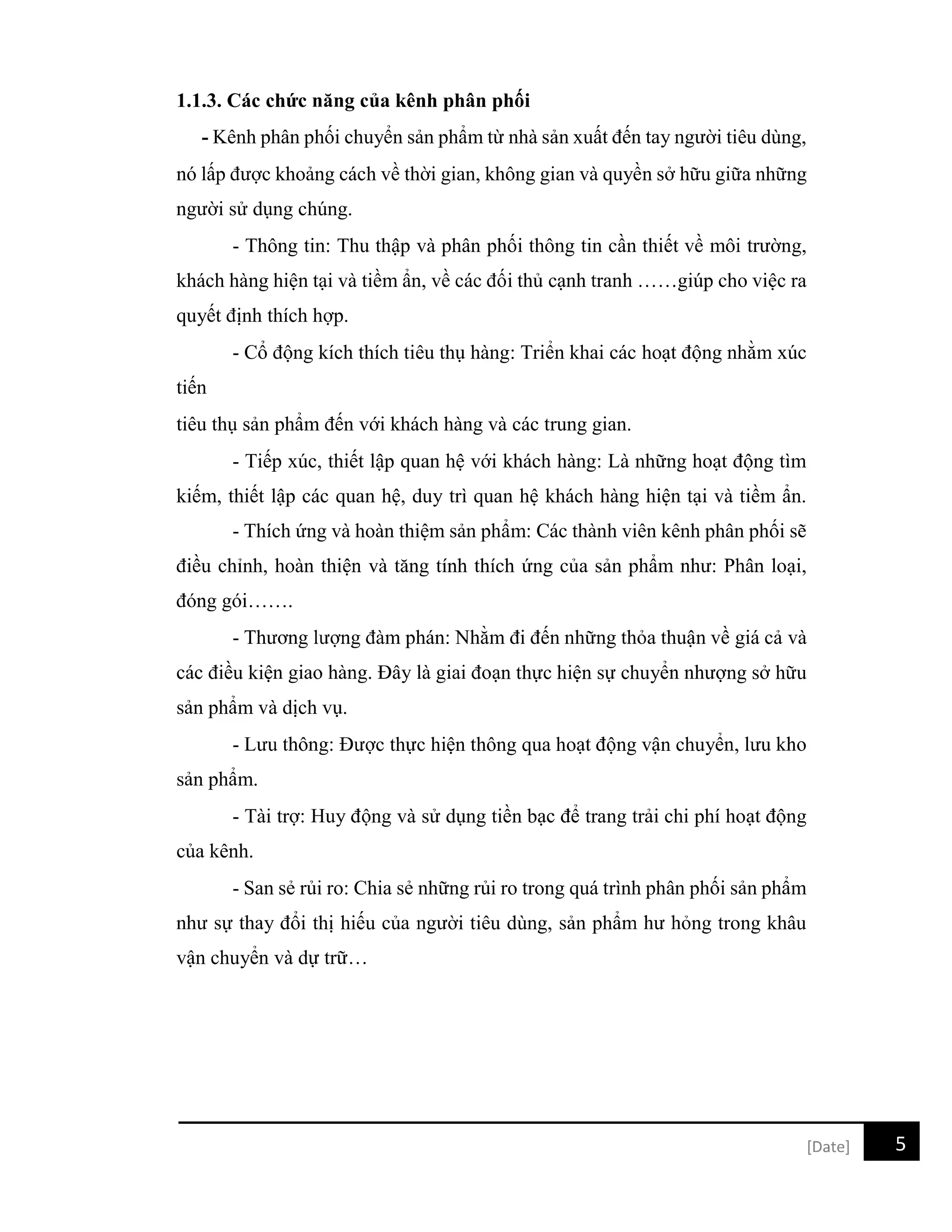 Đề tài: Quá trình triển khai chính sách kênh phân phối tập đoàn Trung ...