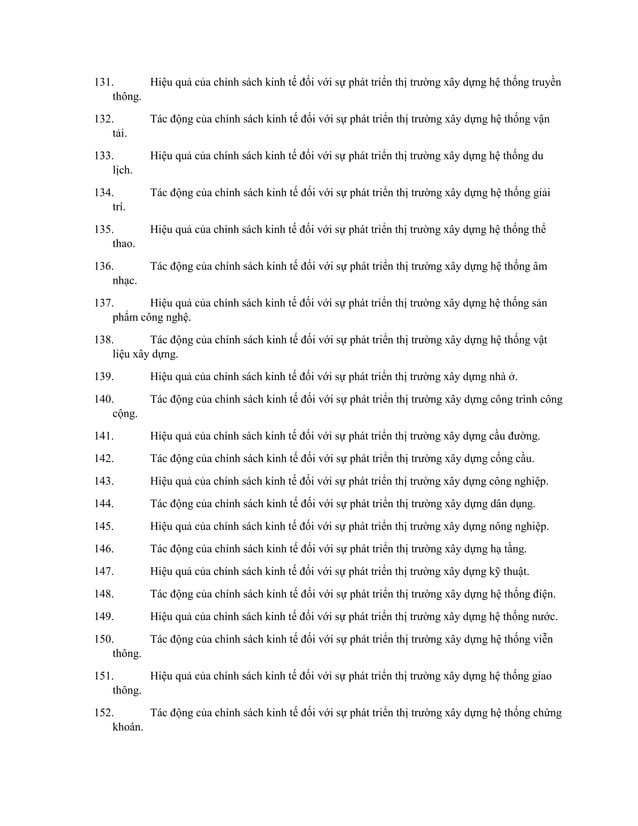 Danh Sách 200 Đề Tài Tiểu Luận Môn Kinh Tế Vĩ Mô Tổng Hợp Khóa Trước | DOCX