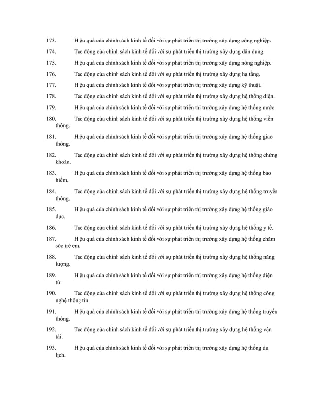 Danh Sách 200 Đề Tài Tiểu Luận Môn Kinh Tế Vĩ Mô Tổng Hợp Khóa Trước | DOCX