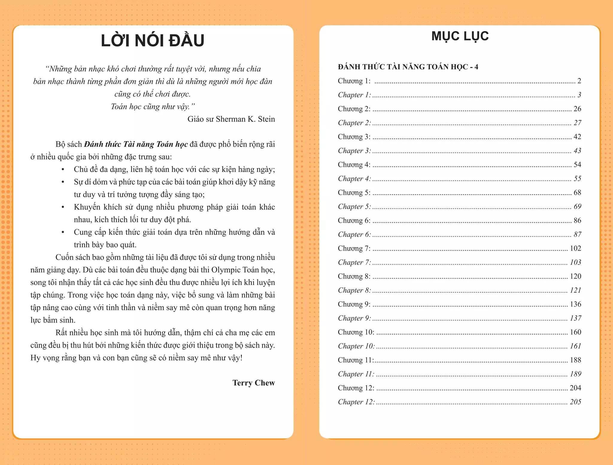 Đánh thức tài năng toán học - Quyển 4 (10-12 tuổi) | Sách toán song ngữ ...