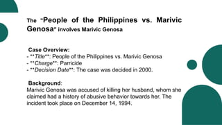 Special Crime investigation (Parricide ) | PPTX