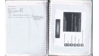 Notebook (scanner) - English III | PPT