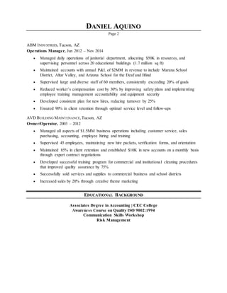 Daniel aquino-resume | DOCX