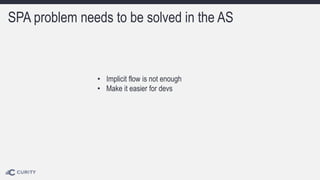 OAuth Assisted Token Flow for Single Page Applications | PPTX | Web Design and HTML | Internet