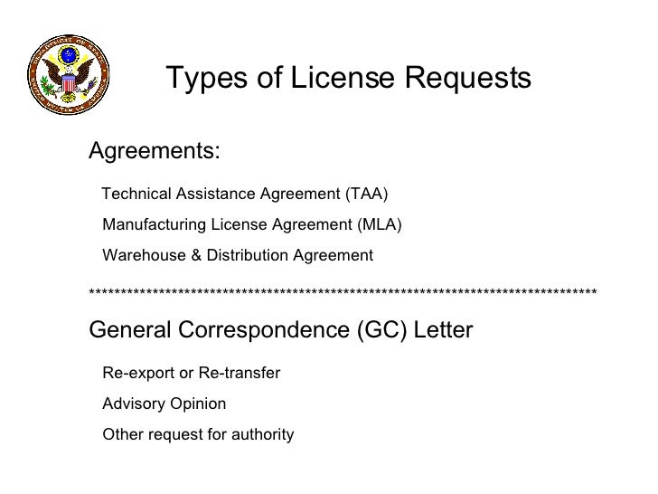 Itar Technical Assistance Agreement Template | PDF Template
