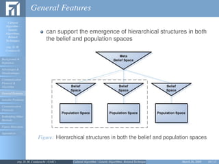 Cultural Algorithm - Genetic Algorithms - Related Techniques | PDF