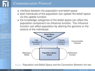 Cultural Algorithm - Genetic Algorithms - Related Techniques | PDF