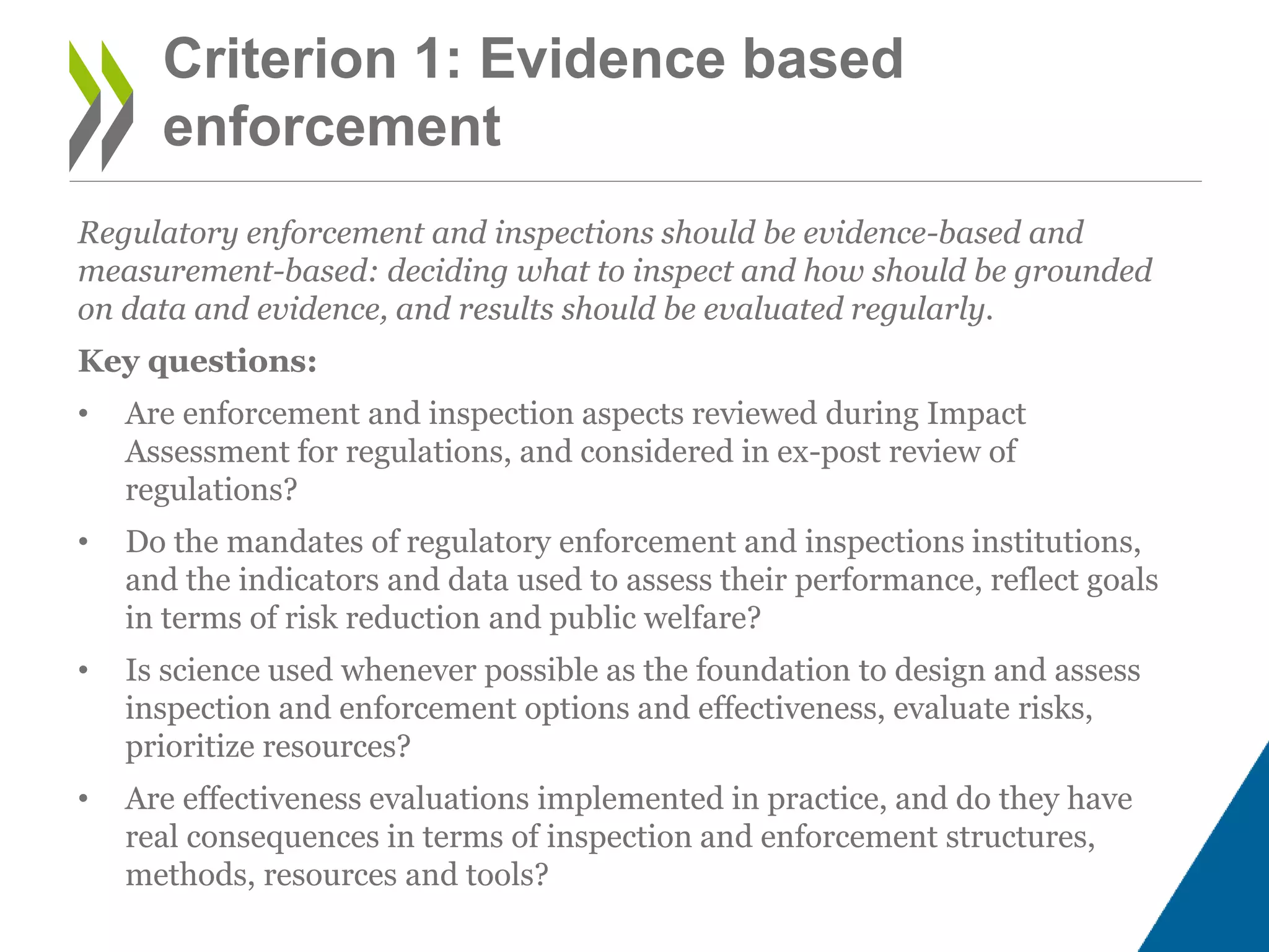 OECD Enforcement and inspection toolkit | PDF