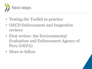 OECD Enforcement and inspection toolkit | PDF