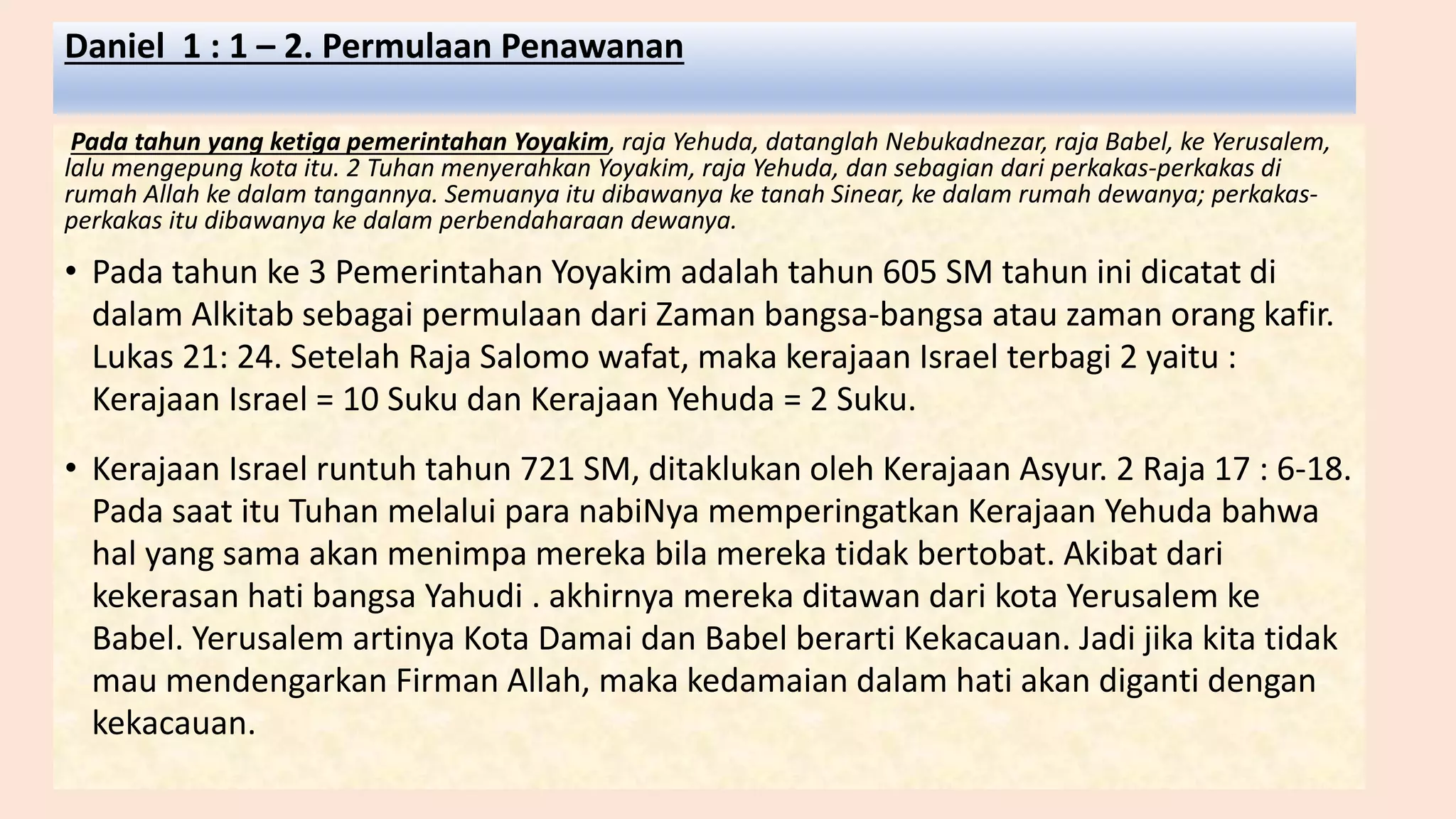 Daniel 1. MASA PEMBUANGAN KE BABEL.pptx