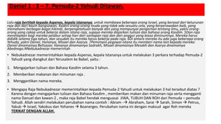 Daniel 1. MASA PEMBUANGAN KE BABEL.pptx