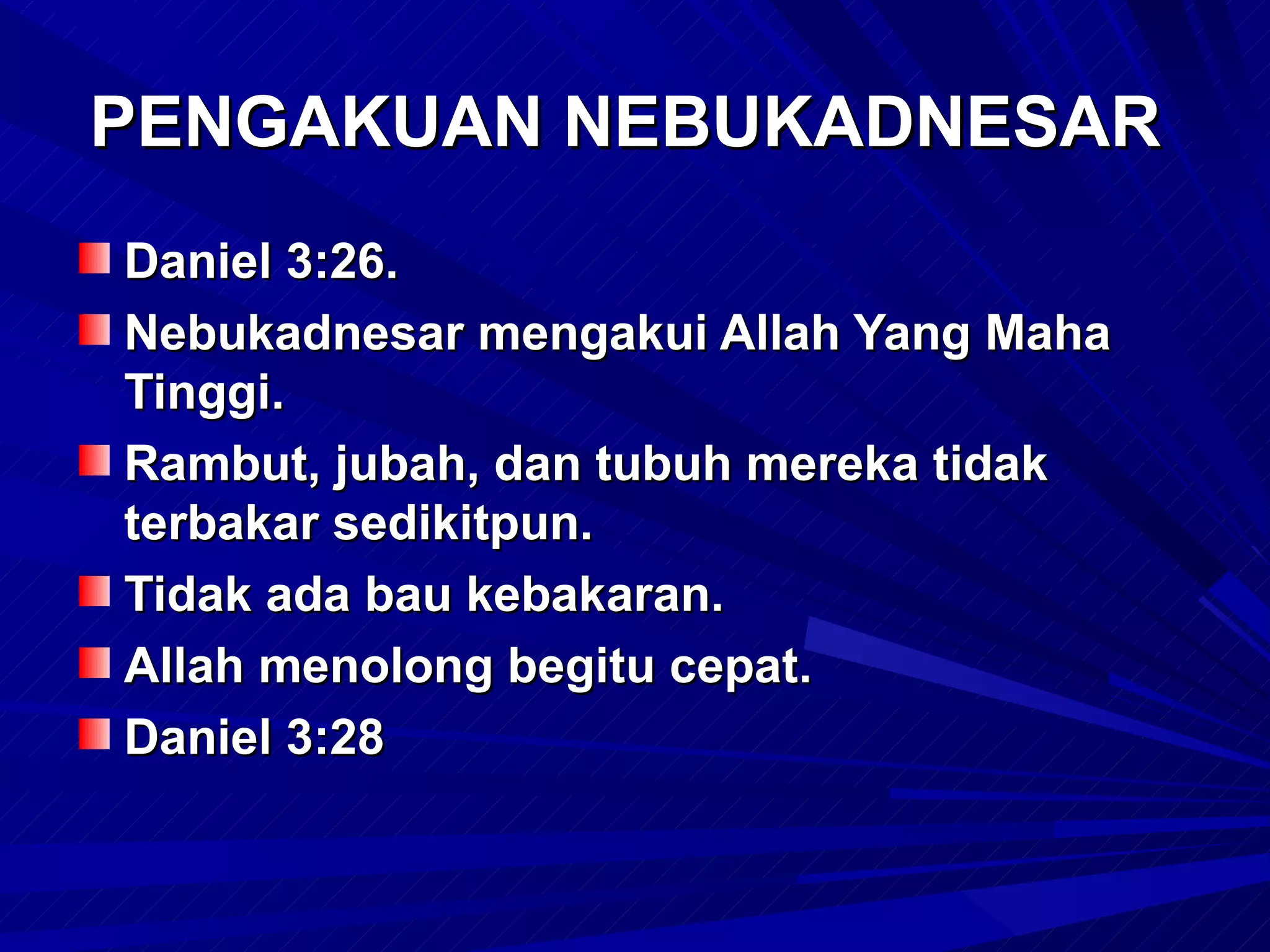 Daniel 3 | PPT