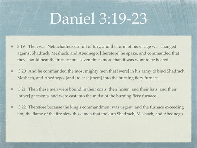 Daniel3&4 the fiery furnace and the fall of nebuchadnezzar | PDF ...