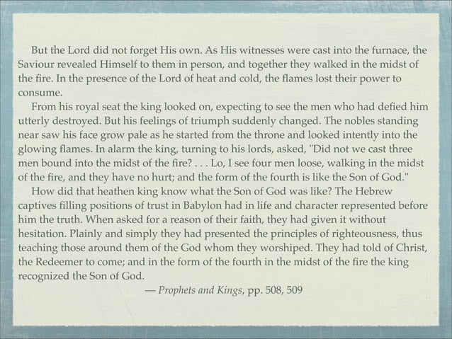 Daniel3&4 the fiery furnace and the fall of nebuchadnezzar | PPT