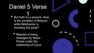 Daniel 5 Presentation.pptx | Judaism | Religion & Spirituality