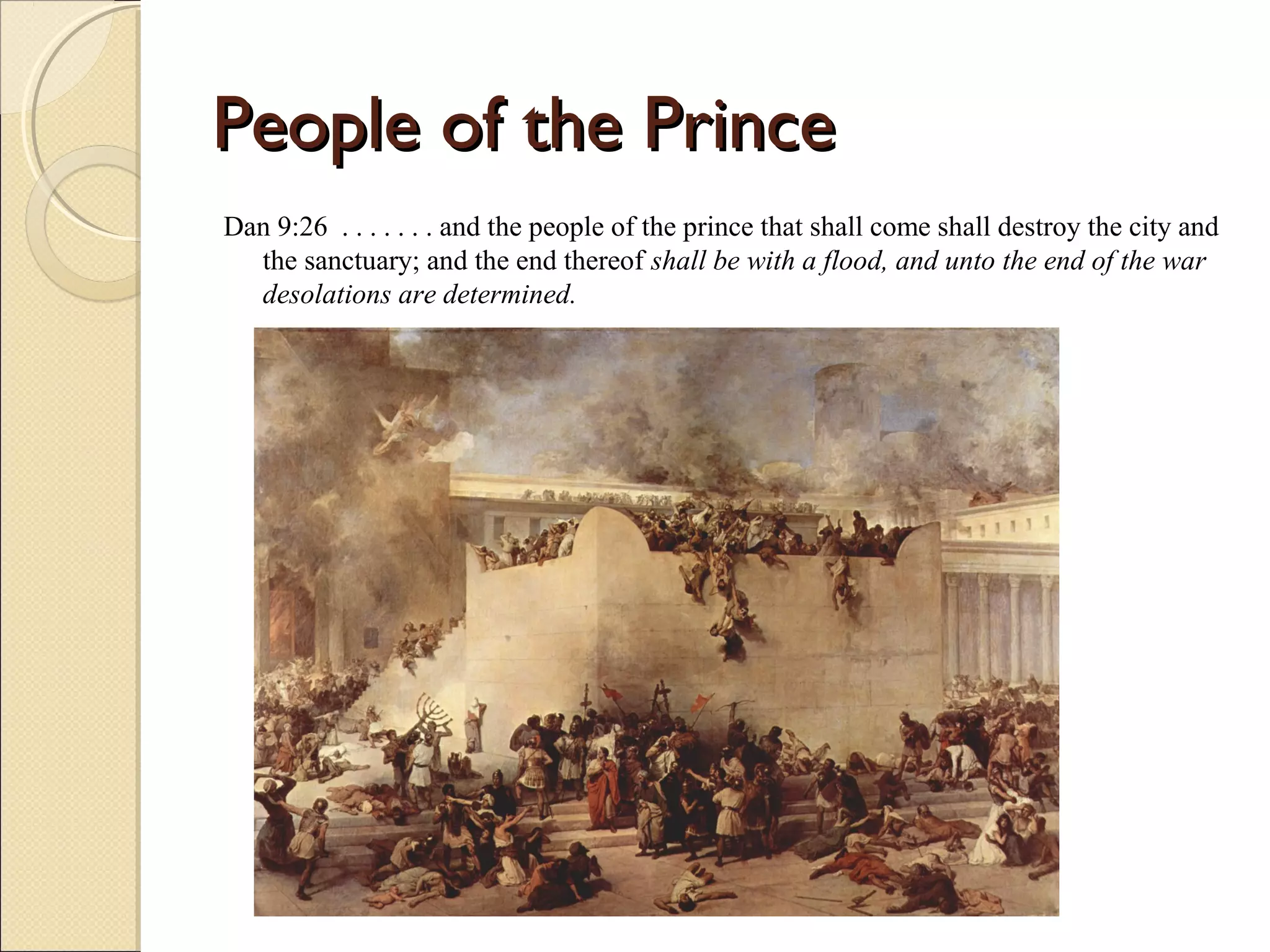 Daniel 70 weeks - A presentation on Daniel's prophecies | PPT