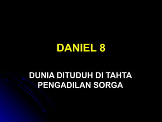 Daniel 8 | PPT