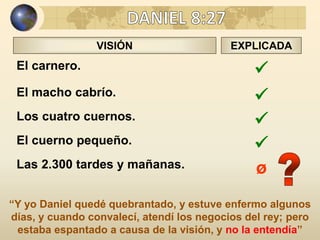 Daniel 8 carnero y macho cabrio | PPTX