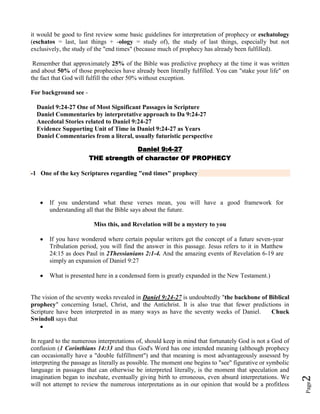 Daniel 9 24 25 the study of daniel | DOCX