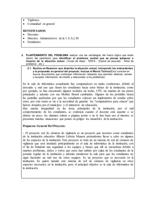 Formato del proyecto | DOCX