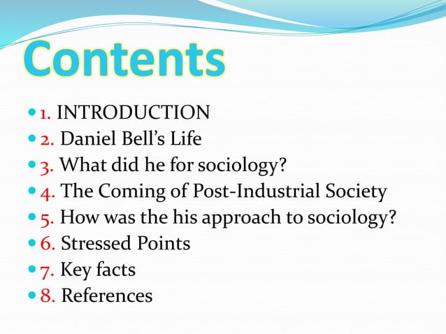 Daniel bell enes ay yazıcı(psy) | PPT