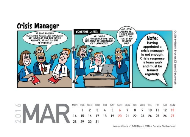 Security Awareness Calendar 2016 / 2017 | PPT