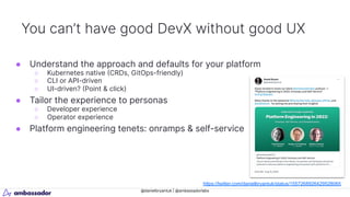 PlatformCon 23: "The Busy Platform Engineers Guide to API Gateways" | PPT