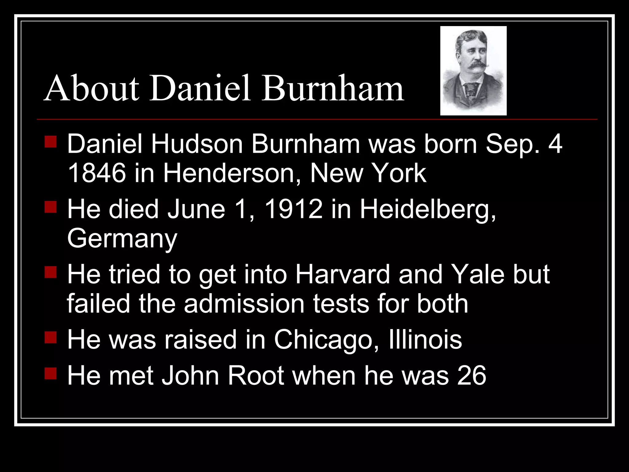 Daniel Burnham | PPT