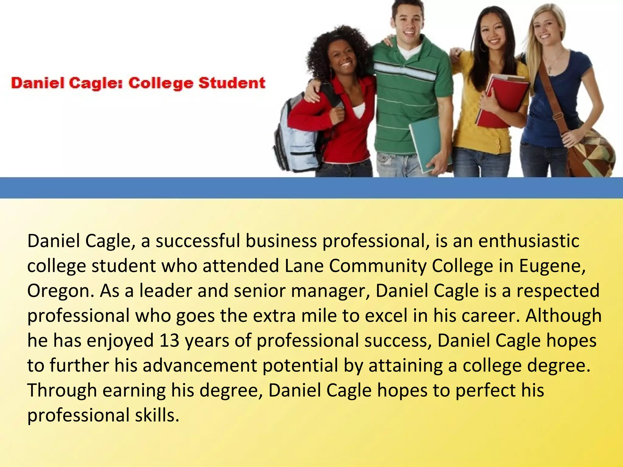 Daniel cagle | PPT