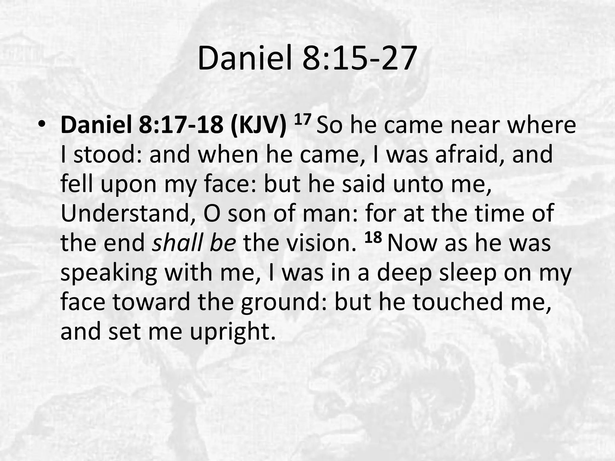 Daniel chapter 8 | PPTX