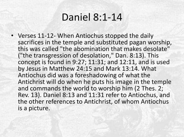 Daniel chapter 8 | PPTX