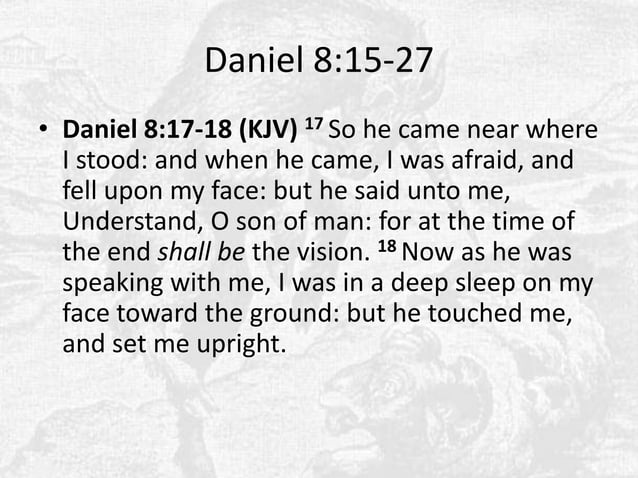 Daniel chapter 8 | PPTX