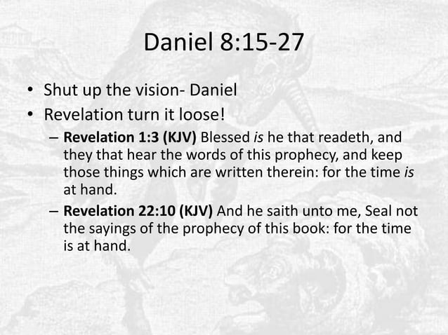 Daniel chapter 8 | PPTX