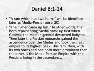 Daniel chapter 8 | PPTX