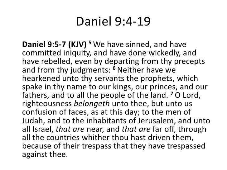 Daniel chapter 9 Pt. 1
