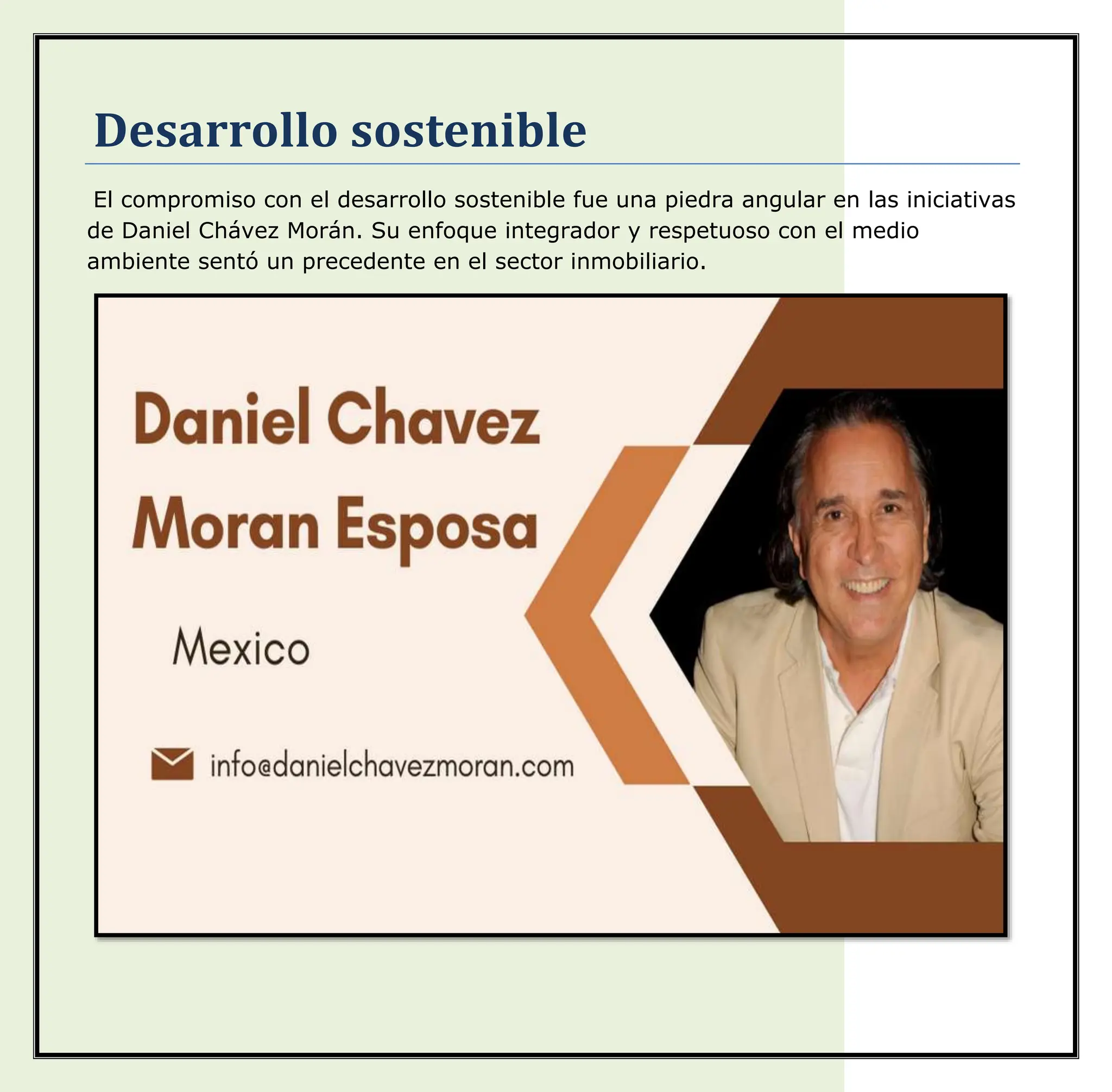 la esposa de Daniel Chávez Morán - revolucionando la industria ...