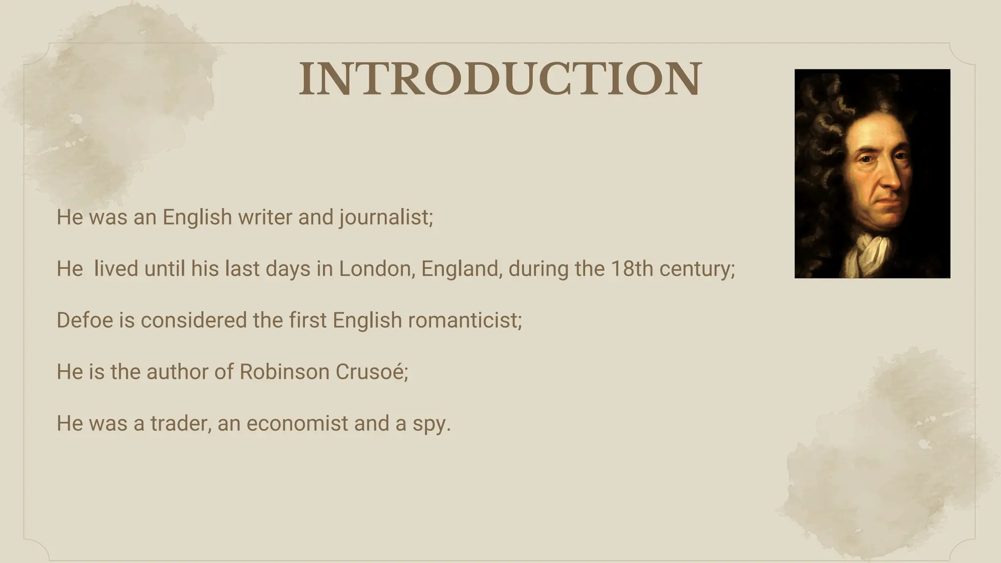 daniel defoe biography and worksheets.pdf