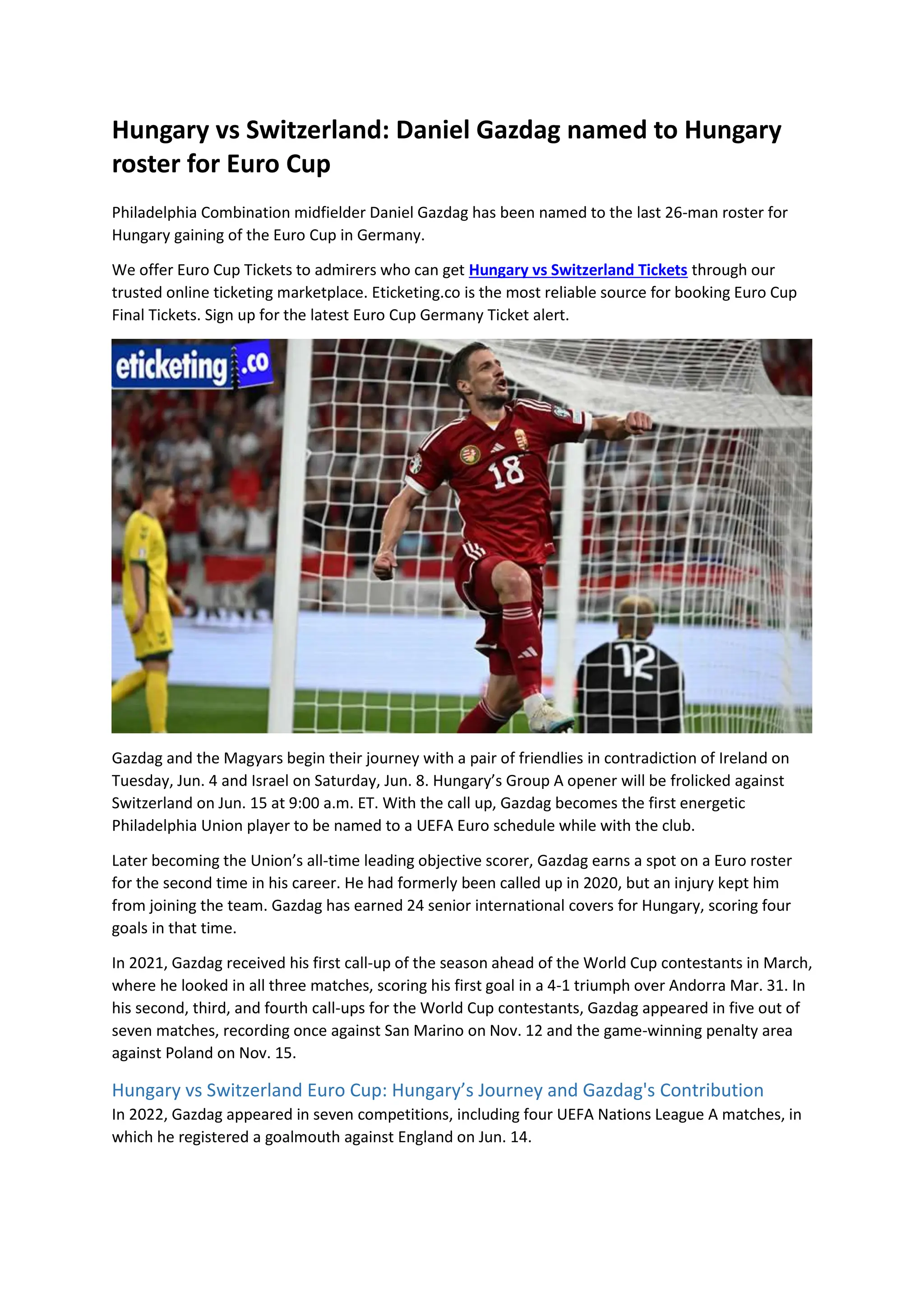 Daniel Gazdag named to Hungary roster for Euro Cup.docx