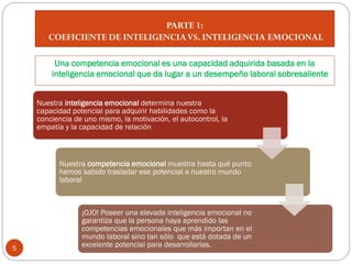 Daniel goleman la práctica de la inteligencia emocional | PPTX