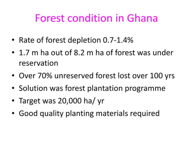integrated approach to tree domestication and conservation of genetic ...