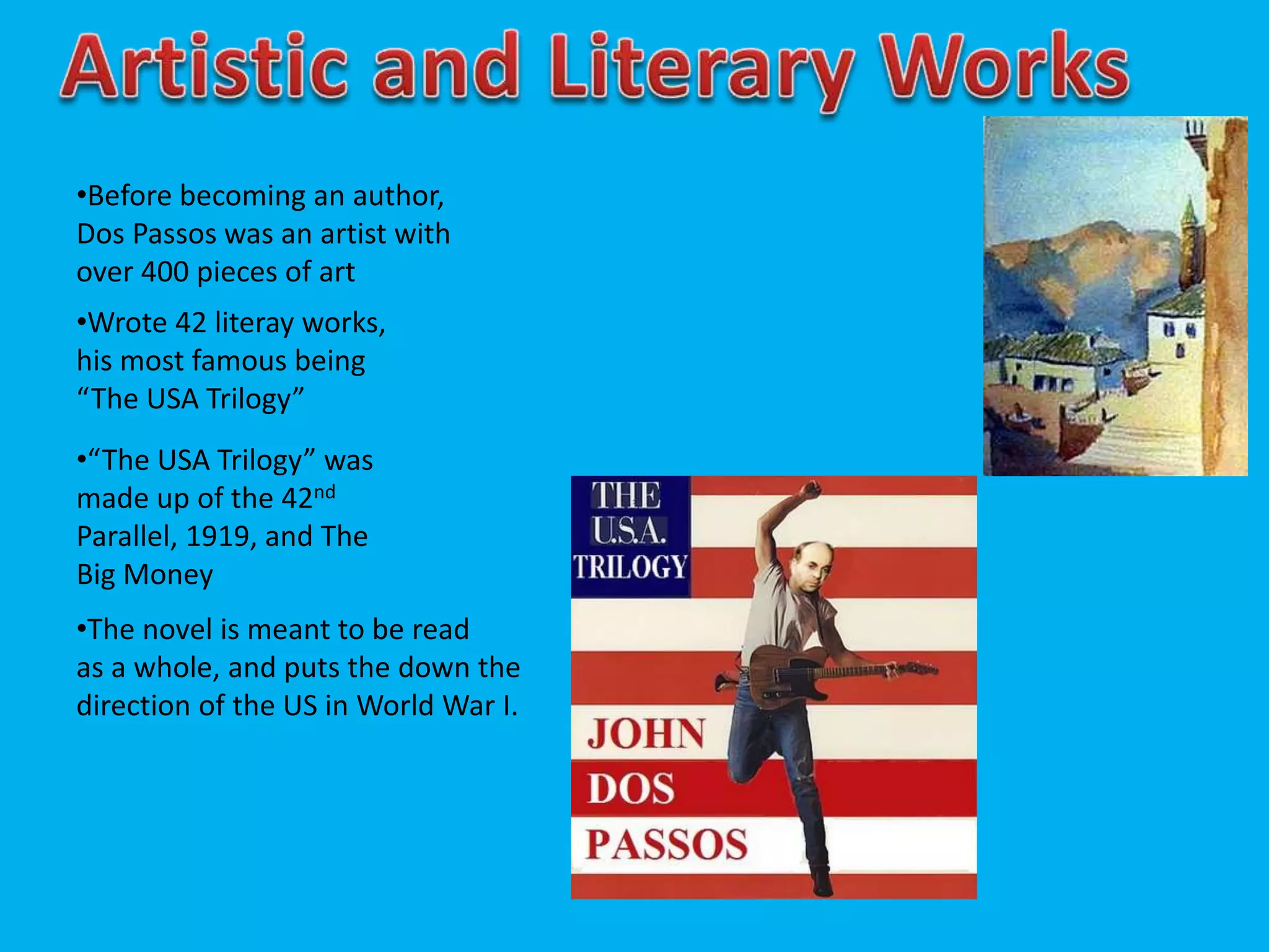 John Dos Passos | PPTX