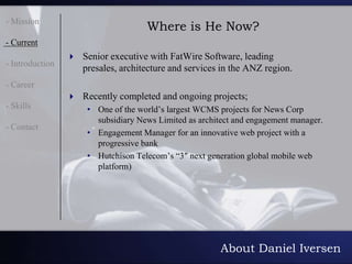 About Daniel Iversen | PPTX