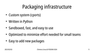 2023 in Chimera Linux | PPT