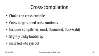Building a Linux distro with LLVM | PPT