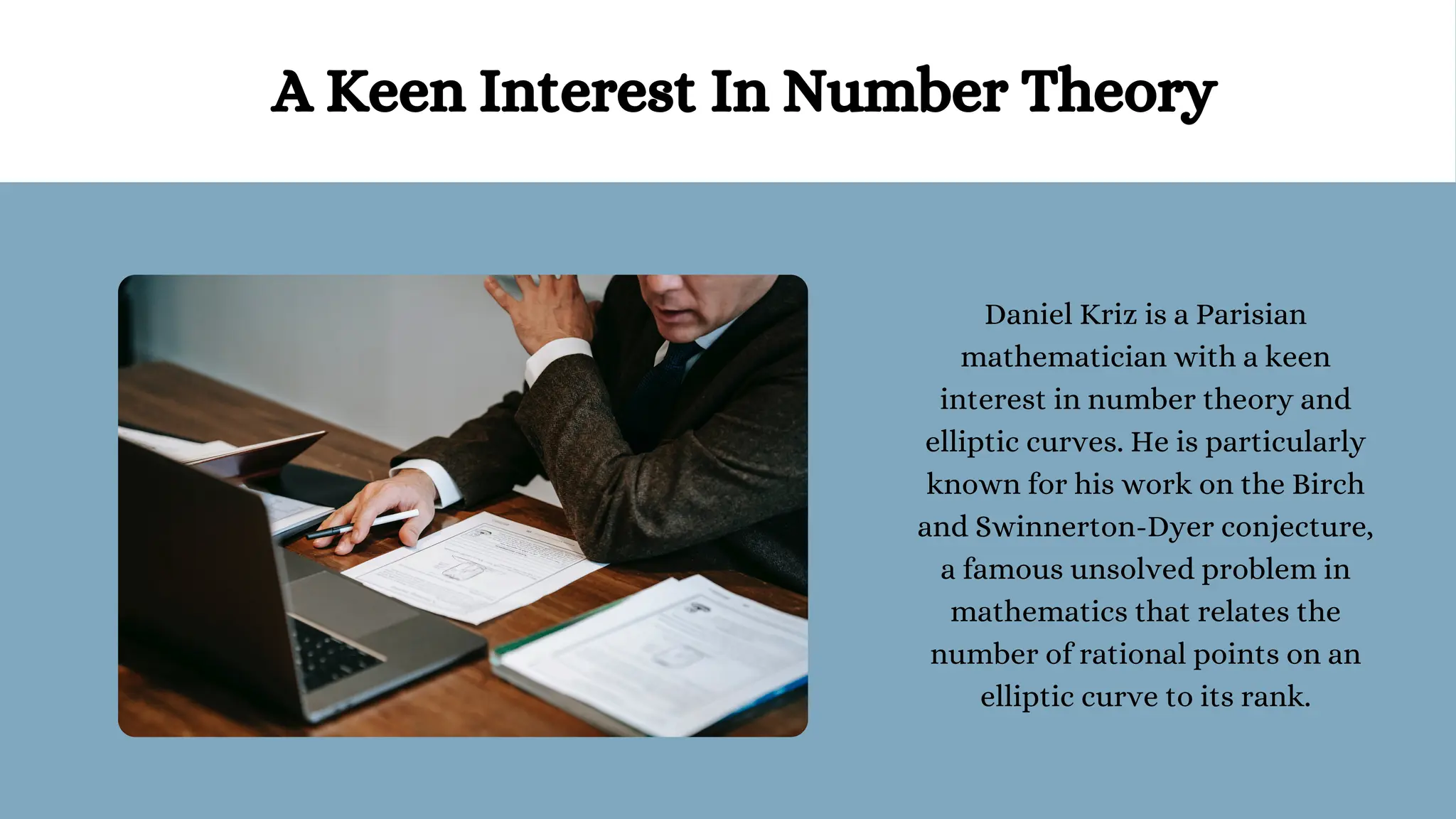 Daniel Kriz Math - Renowned Parisian Mathematician.pdf